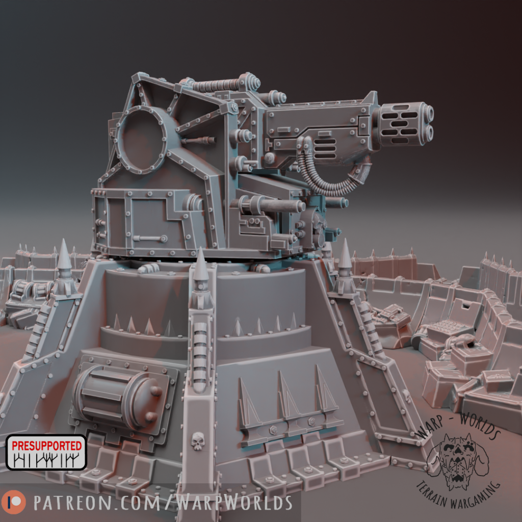 Battery Ouragan - lot Weapon 2 - Warp Worlds