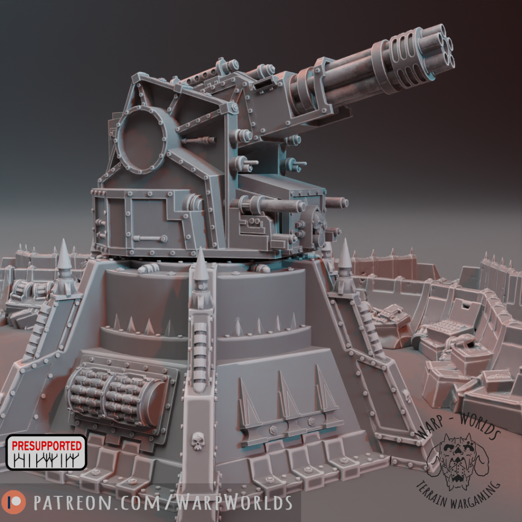 Battery Ouragan - lot Weapon 2 - Warp Worlds